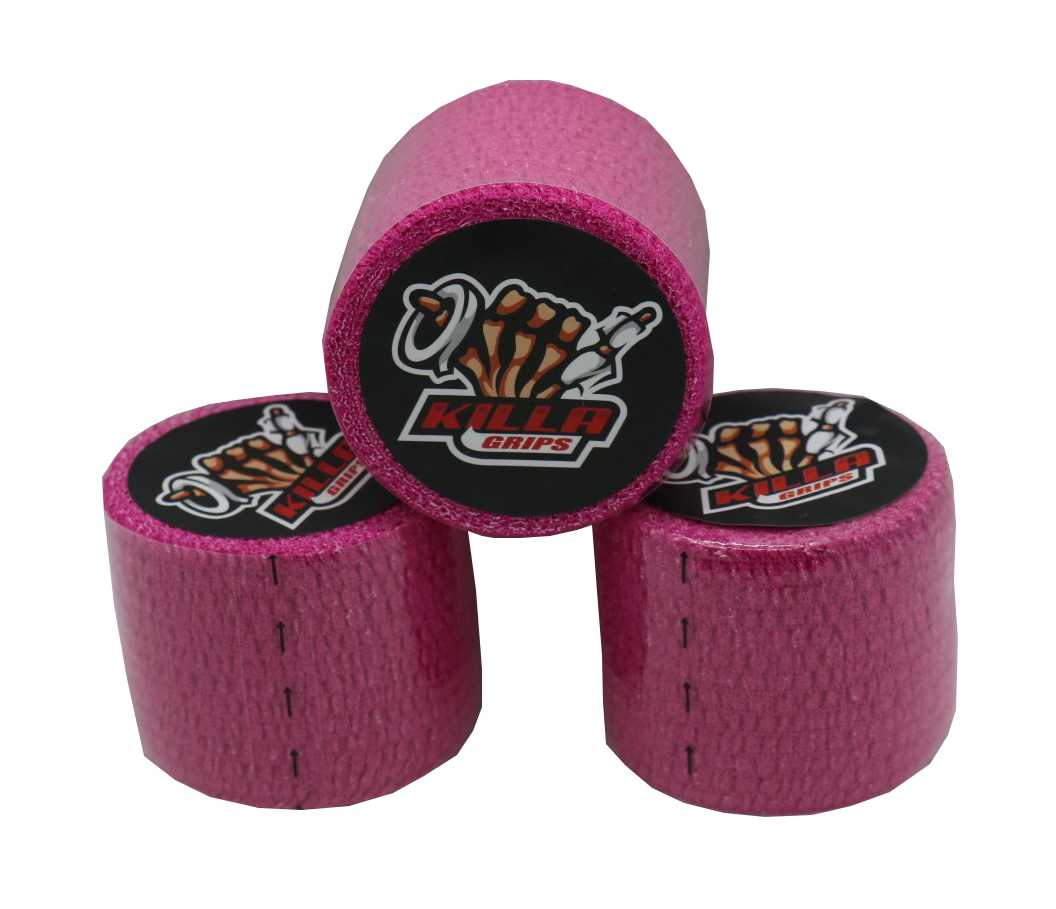 2" Hook Grip Tape- Pink - Pack of 6 | KillaGrips